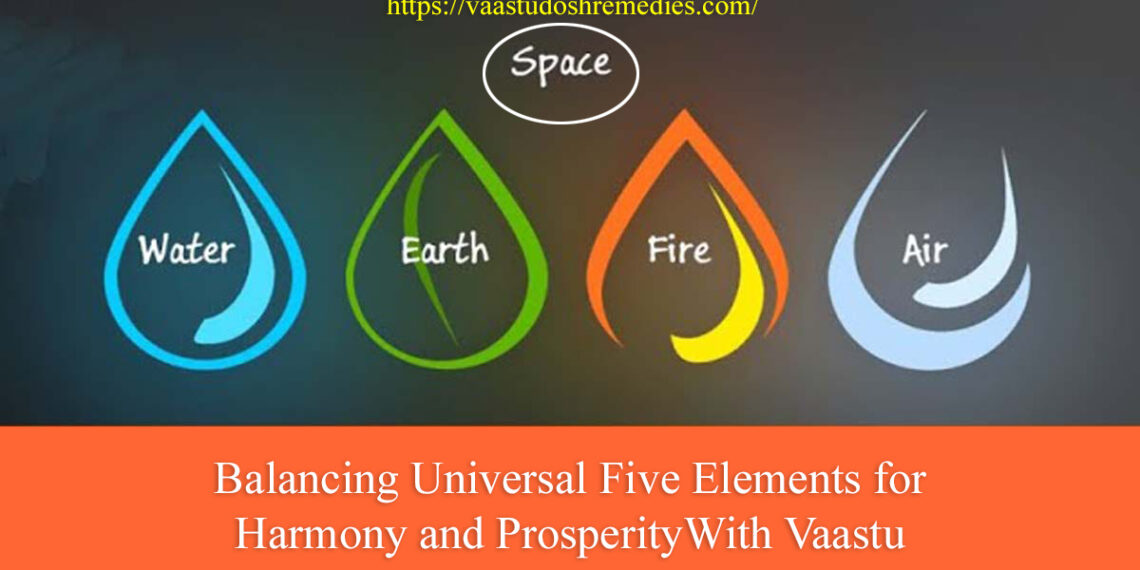 Vaastu: Balancing Universal Five Elements for Harmony, Health and ...